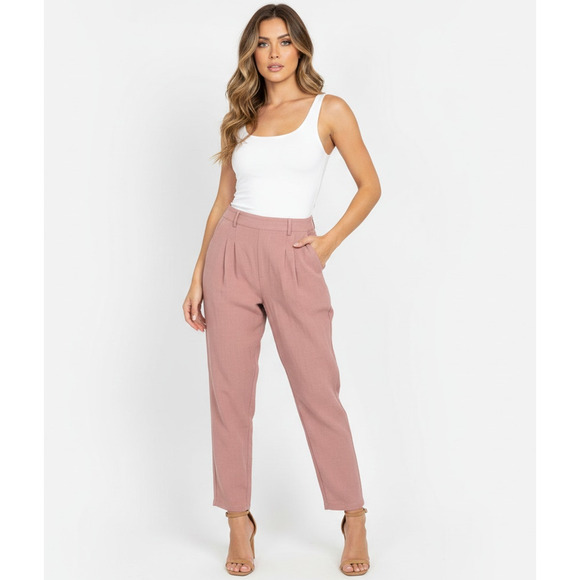 HALARA | Pants & Jumpsuits | Halara Dress Pants Size Xlarge Pink ...
